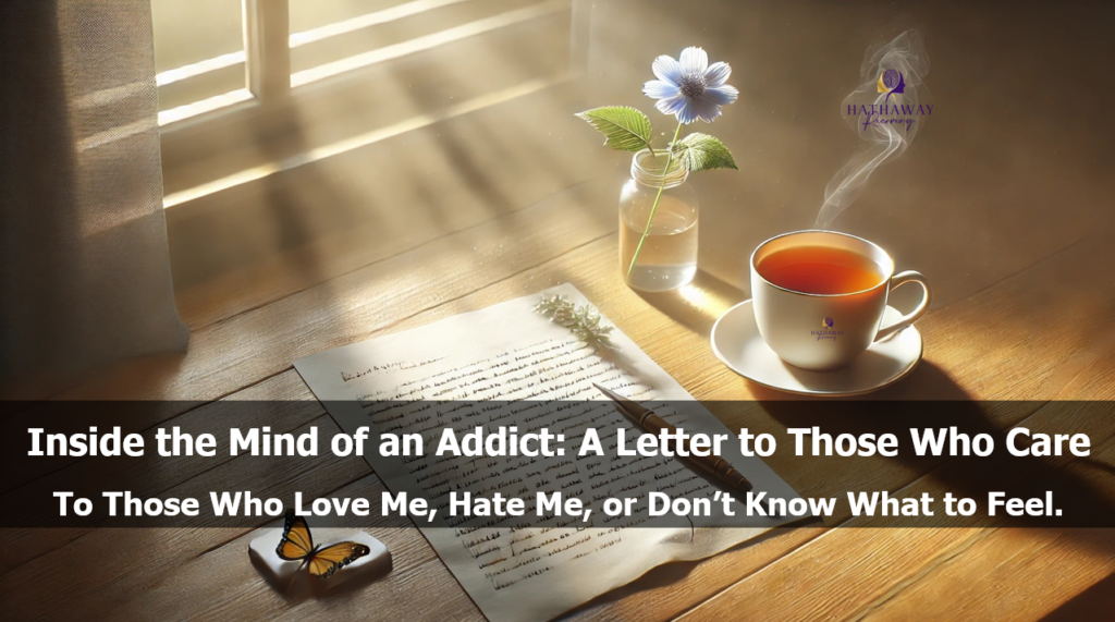 Inside the Mind of an Addict: A Letter to Those Who Care